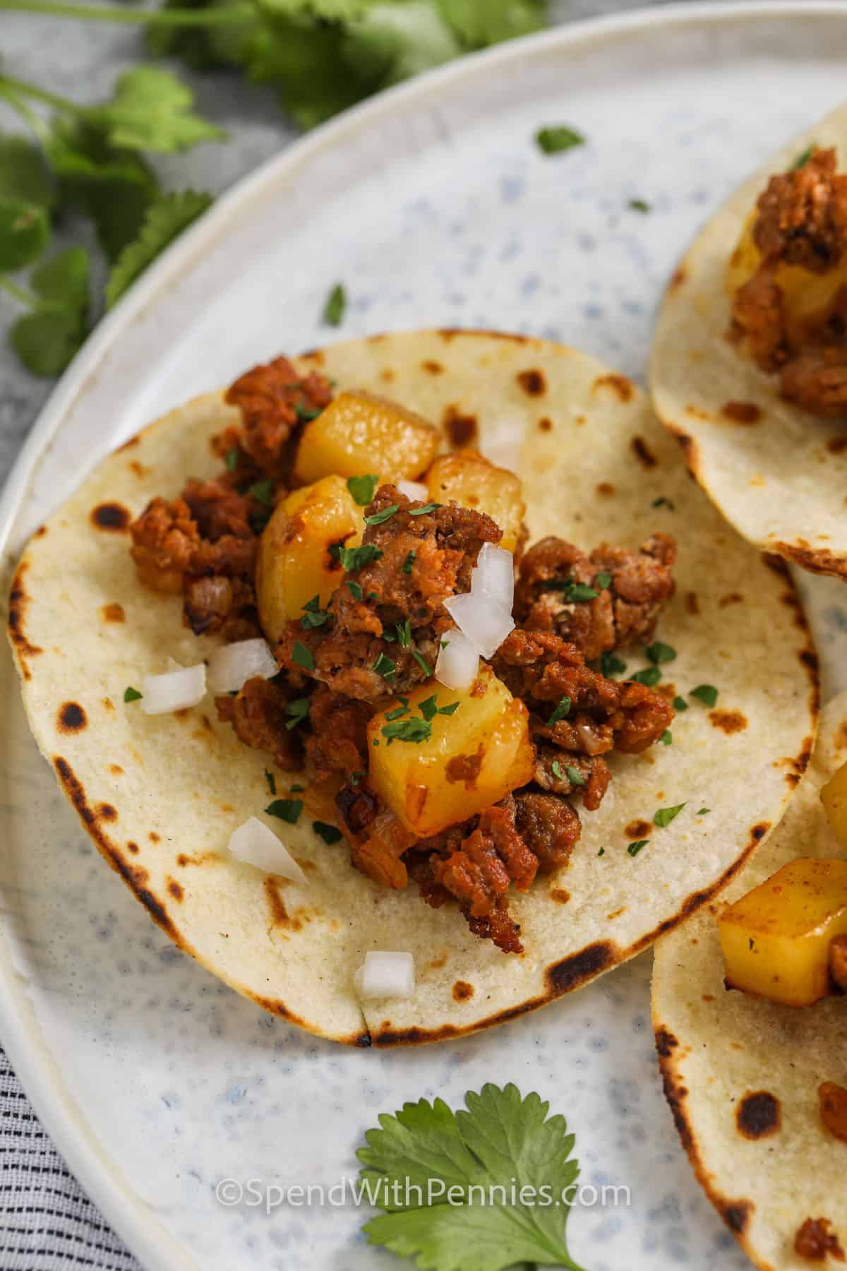 Chorizo tacos – išleiskite su centais - AGROTRANS.LT